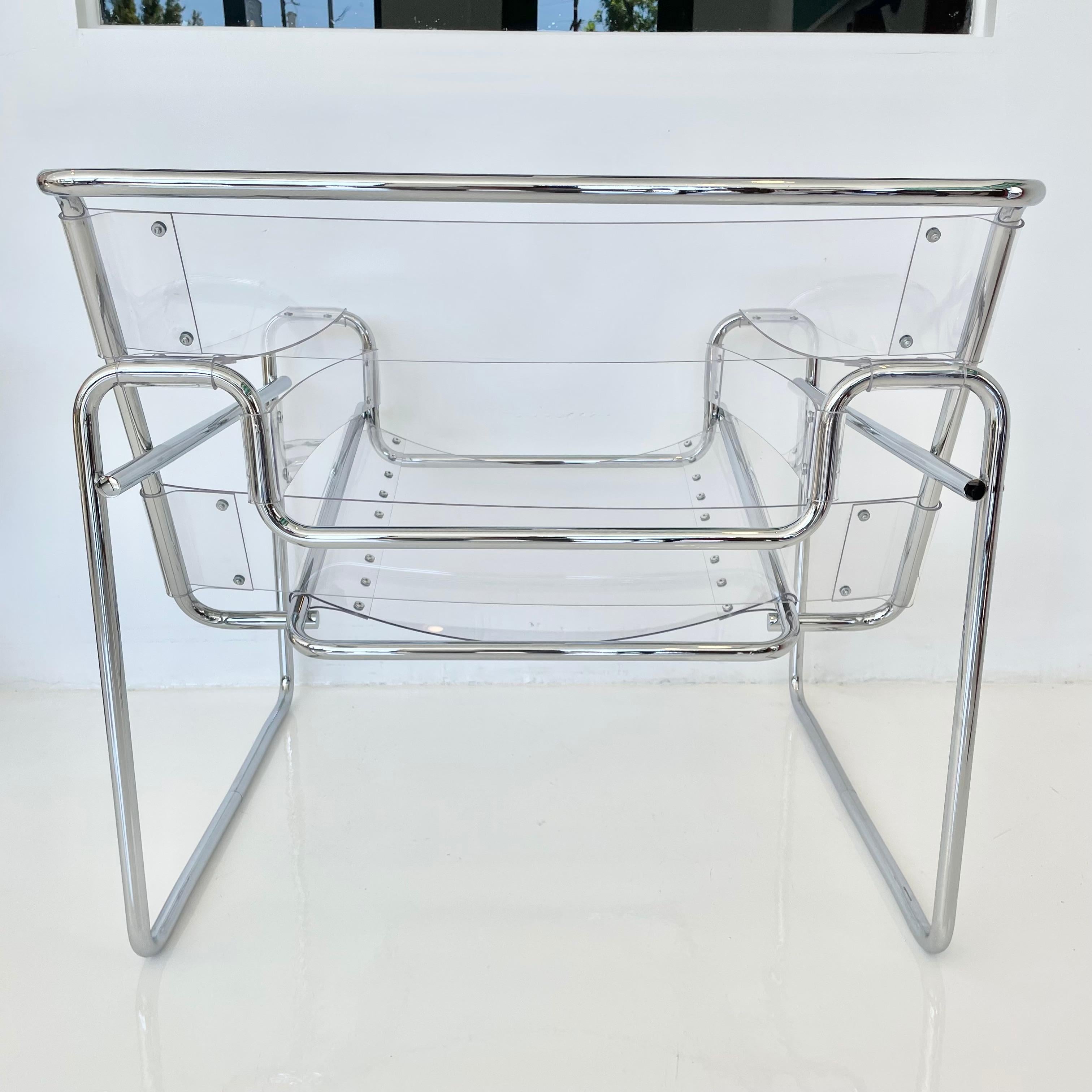 Vintage Wassily Chairs by Marcell Breuer with PETG Polyester For Sale ...