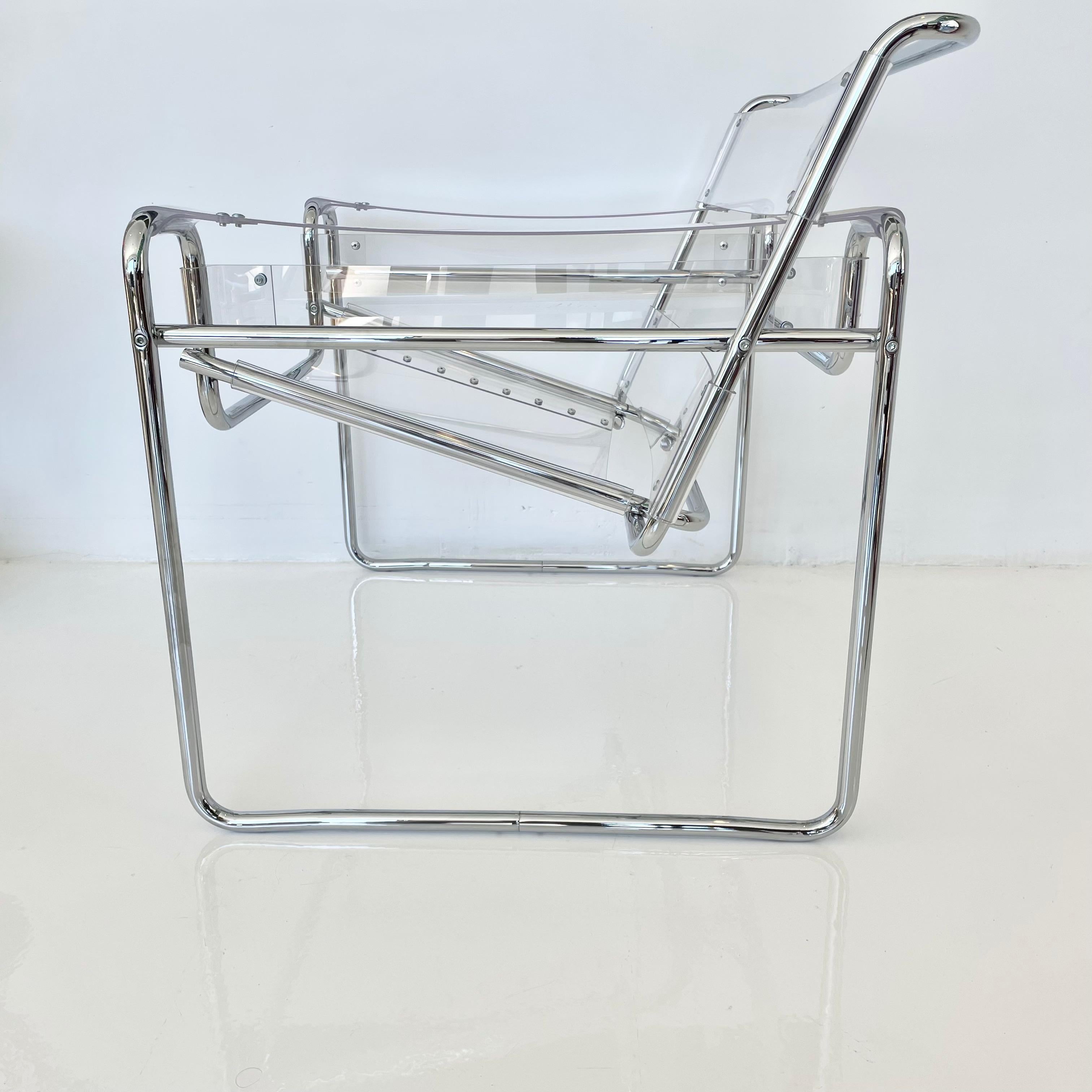 Vintage Wassily Chairs by Marcell Breuer with PETG Polyester For Sale ...