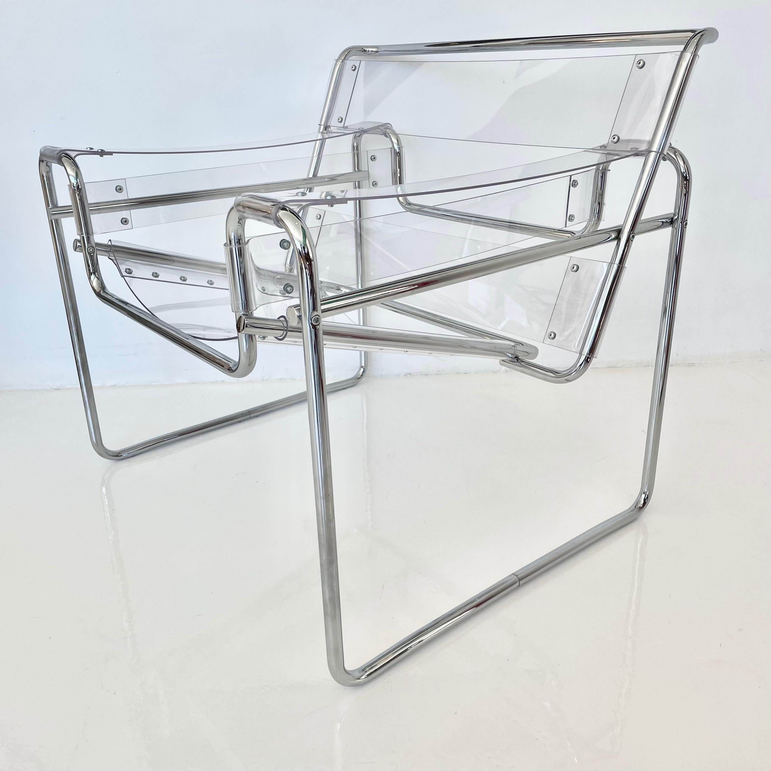 Vintage Wassily Chairs by Marcell Breuer with PETG Polyester For Sale ...