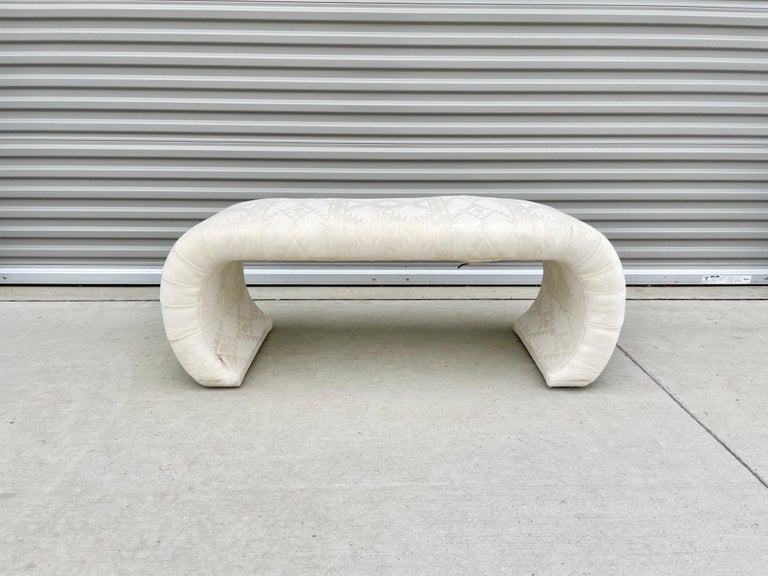 Vintage Waterfall Bench by Steve Chase For Sale at 1stDibs