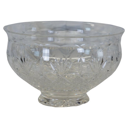 Eight light Waterford crystal chandelier at 1stDibs