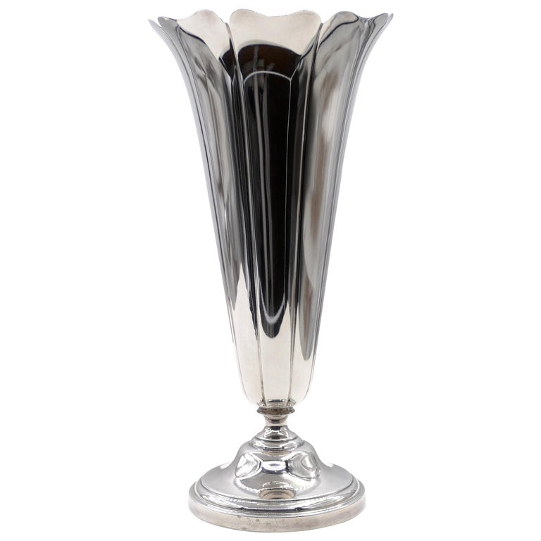 Vintage Watson Company Silver Vase, First Half of the 20th Century at ...