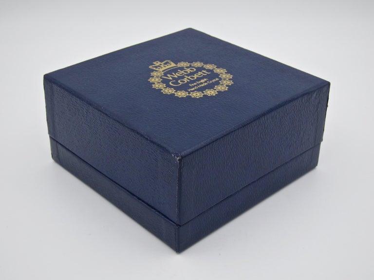 Vintage Webb Corbett Green Crystal Paperweight with an Engraved Fish at ...