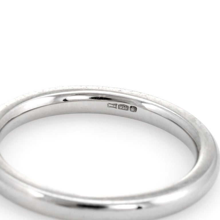 Vintage Wedding Band Ring Platinum Estate Fine Jewelry Bridal Pre Owned ...