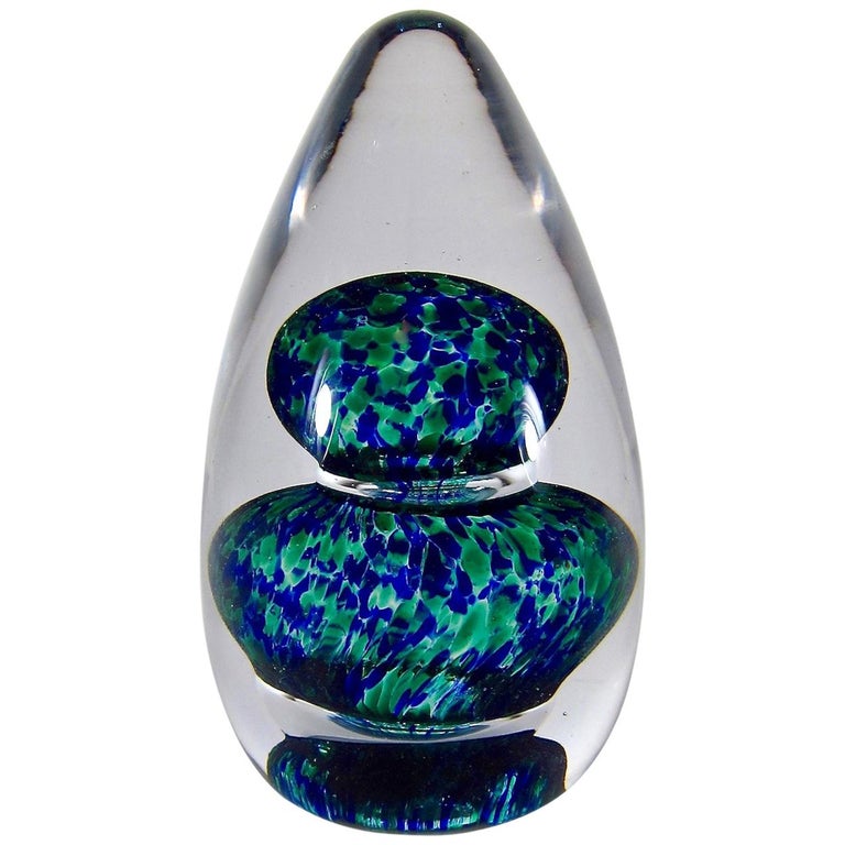 Vintage Wedgwood Art Glass Paperweight by Ronald Sennett-Willson at ...