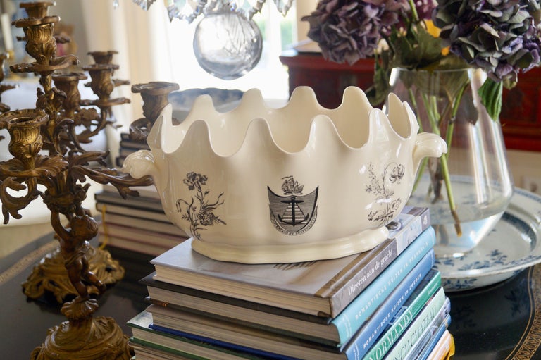 Vintage Wedgwood Creamware Monteith, Glasscooler, 1933-1953 For Sale at ...