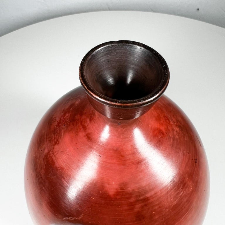 Vintage Weed Pot Concave Design Organic Modern Art Pottery Signed For ...