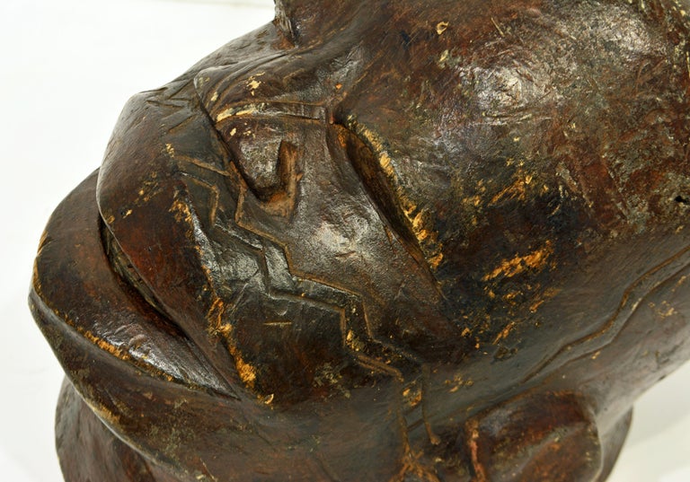 Vintage Well Carved Maconde Helmet Mask, Mozambique or Tanzania Mid ...