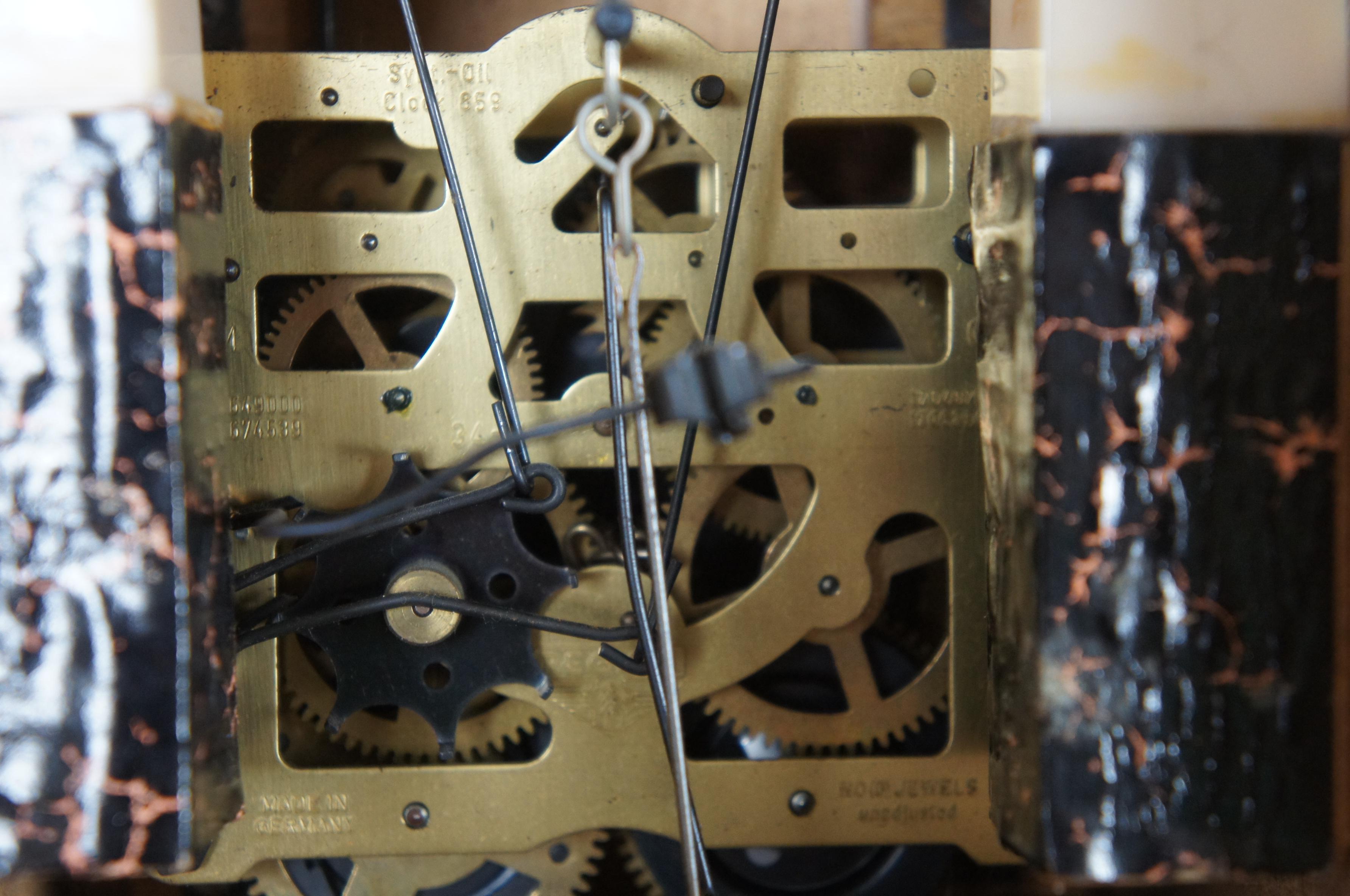 Vintage West German Black Forest 8 Day Cuckoo Clock Hunters Quail Game ...