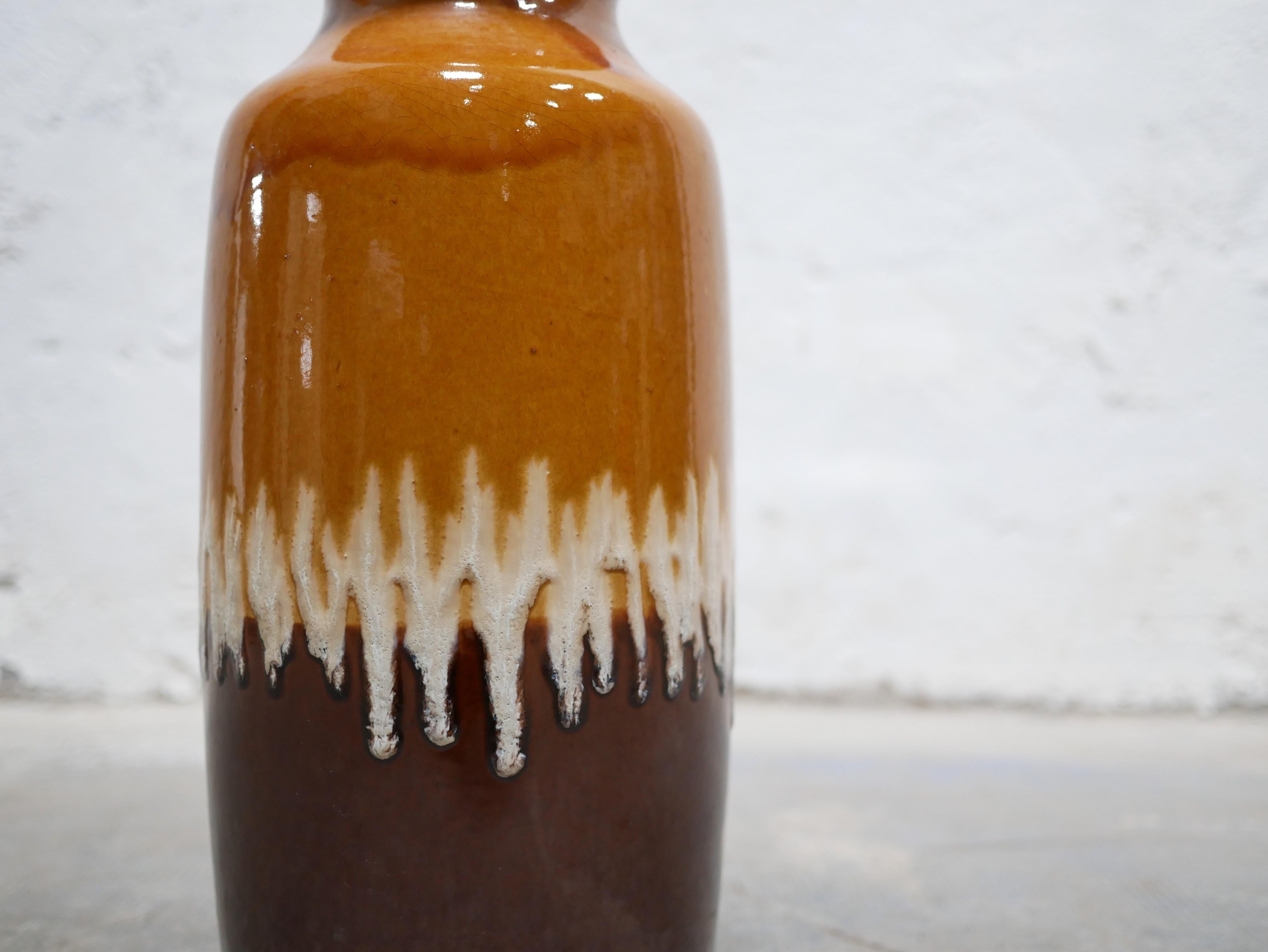 Vintage West Germany Ceramic Vase For Sale at 1stDibs