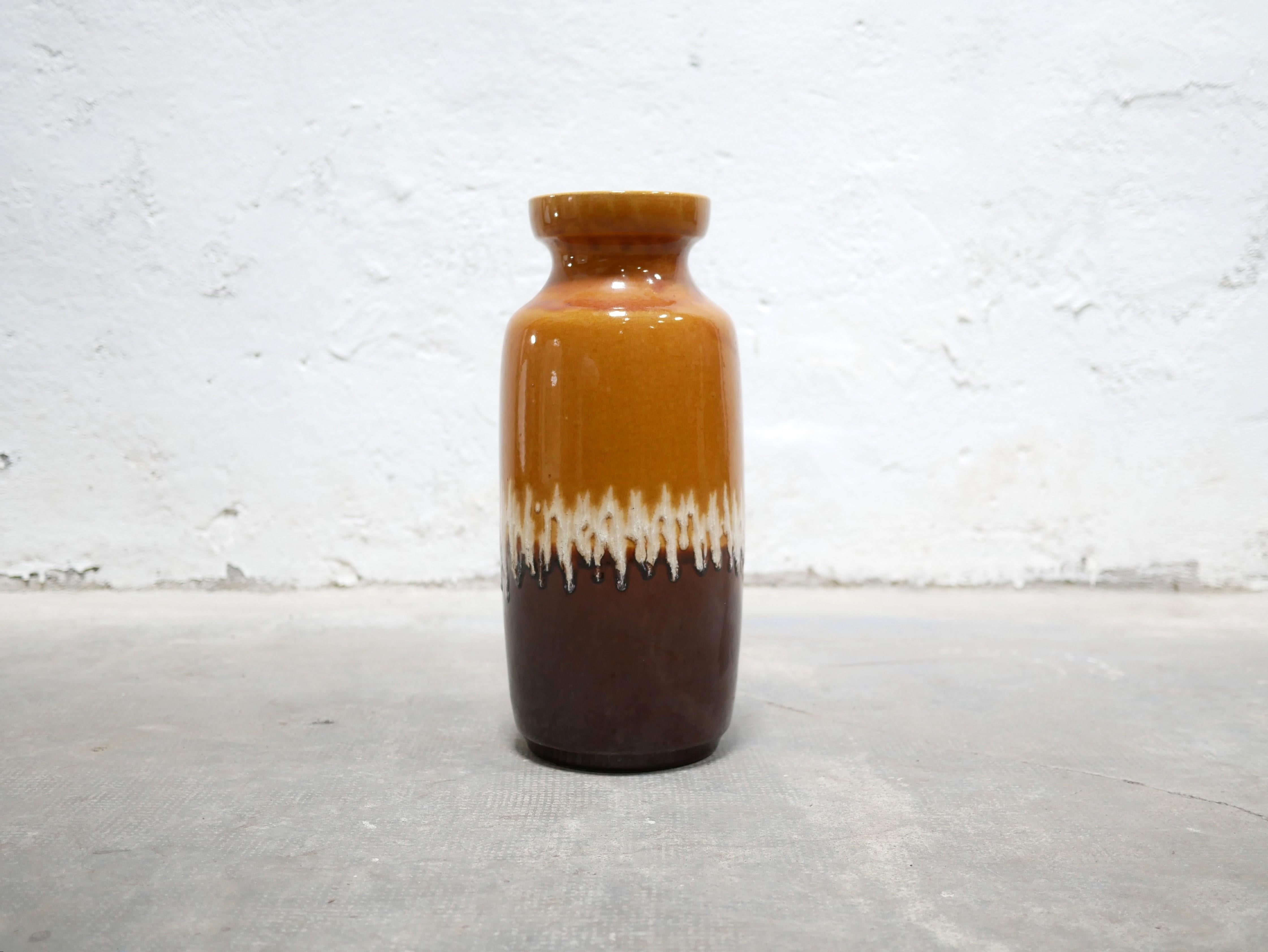Vintage West Germany Ceramic Vase For Sale at 1stDibs