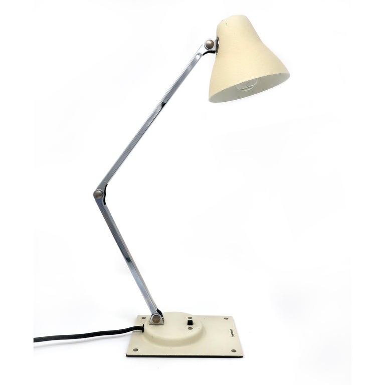 Vintage White Tensor Folding Desk Lamp at 1stDibs | vintage tensor desk ...
