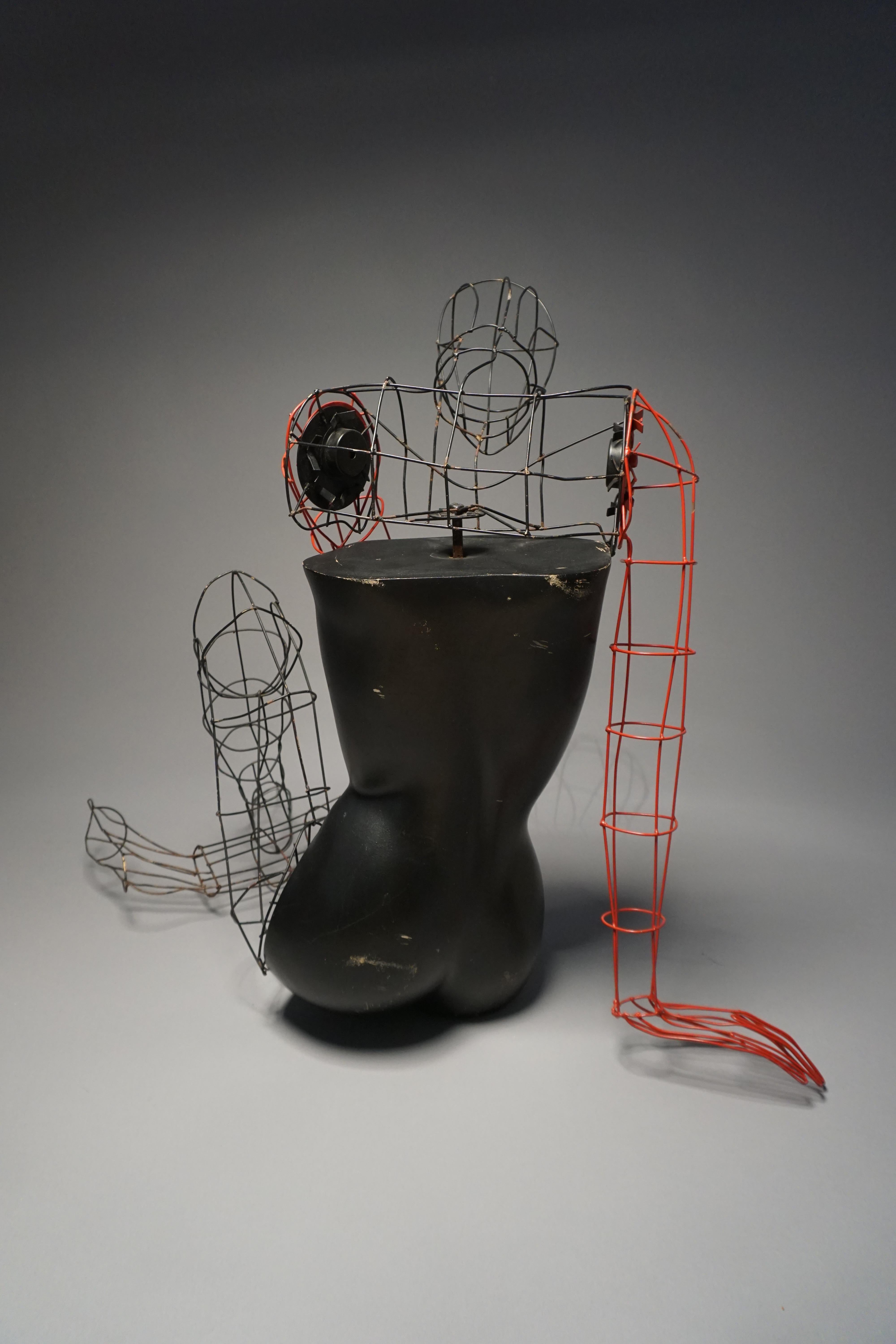 Vintage Wire Mannequin Store Display, Modernist Circa 1970s GRENEKER ...