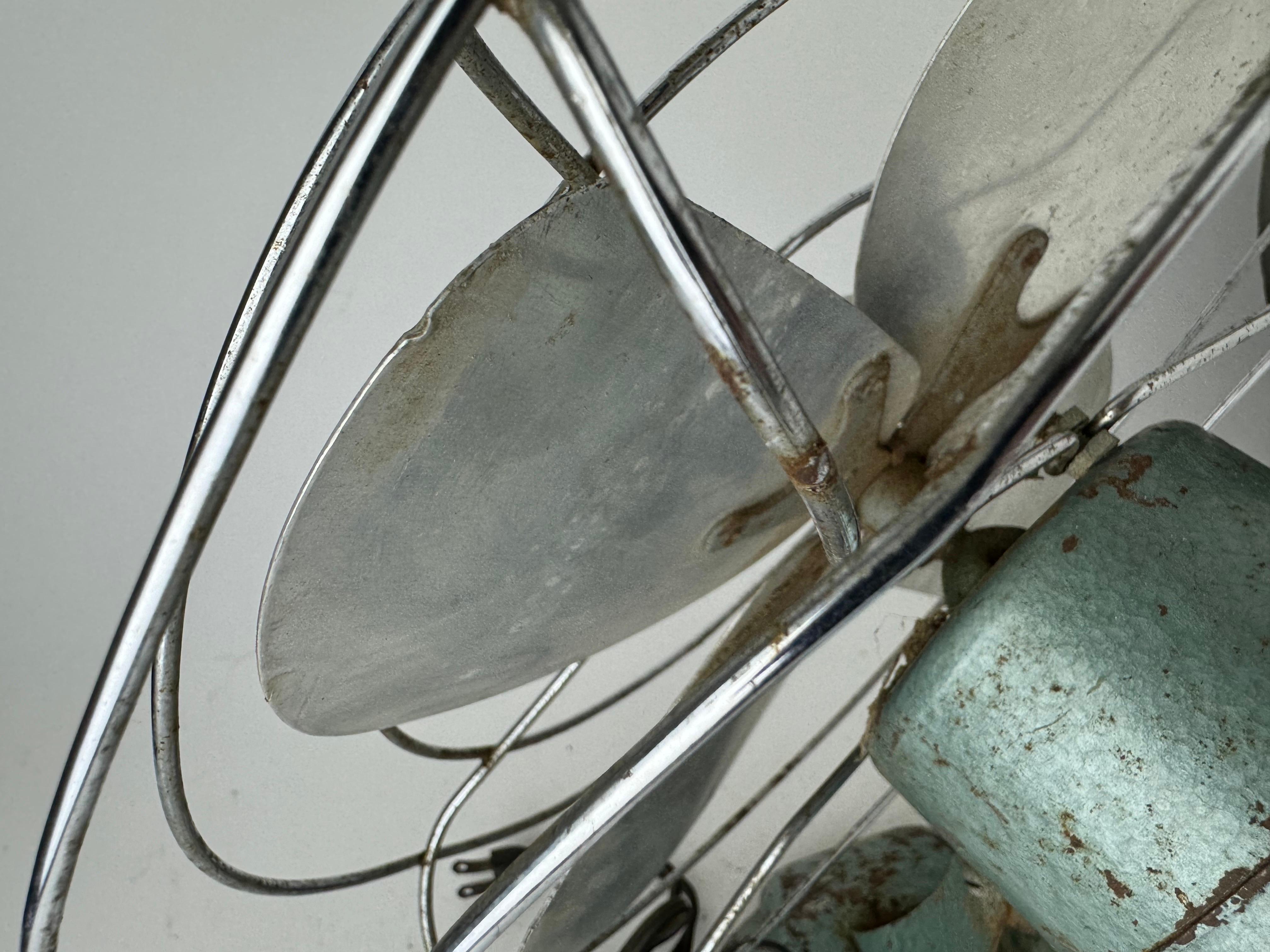 Vintage Wizard Husky Industrial Oscillating Fan For Sale at 1stDibs