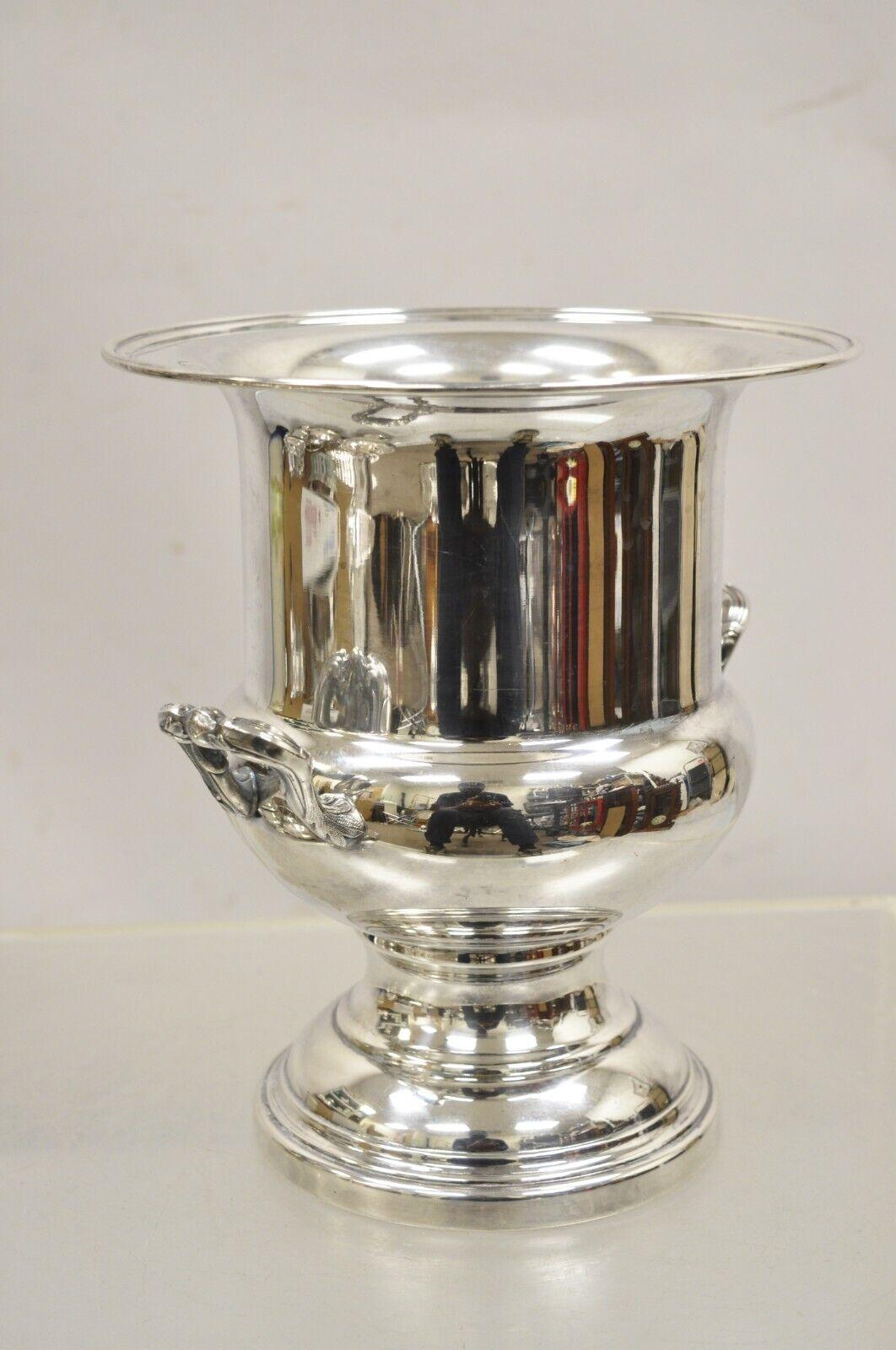 Vintage WMA Rogers by Oneida Silver Plated Trophy Cup Champagne Chiller ...