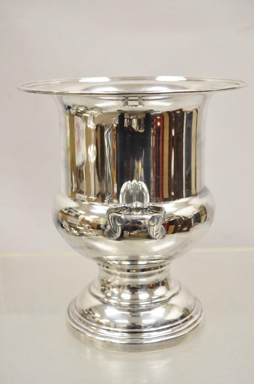 Vintage WMA Rogers by Oneida Silver Plated Trophy Cup Champagne Chiller ...