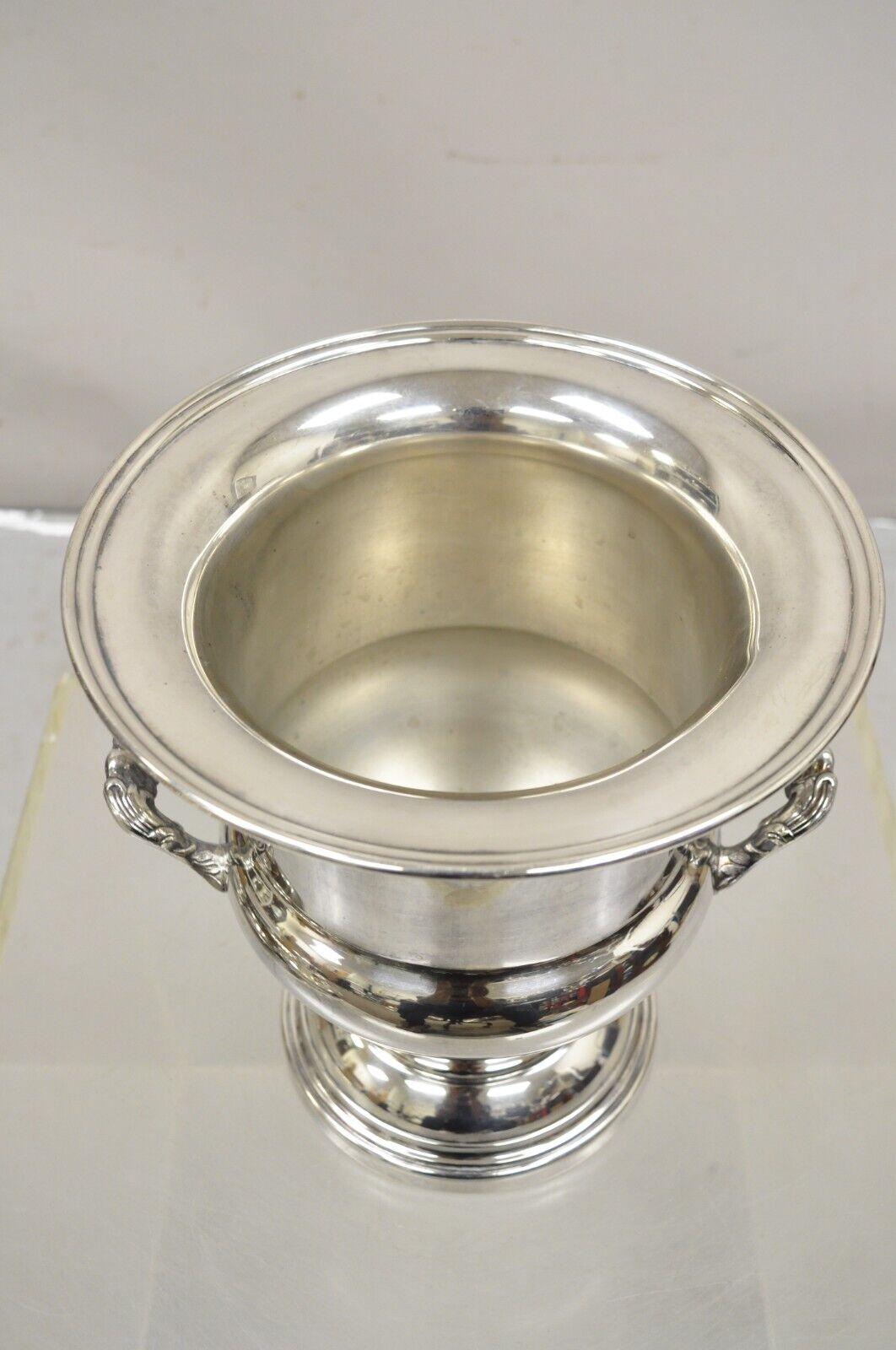 Vintage WMA Rogers by Oneida Silver Plated Trophy Cup Champagne Chiller ...