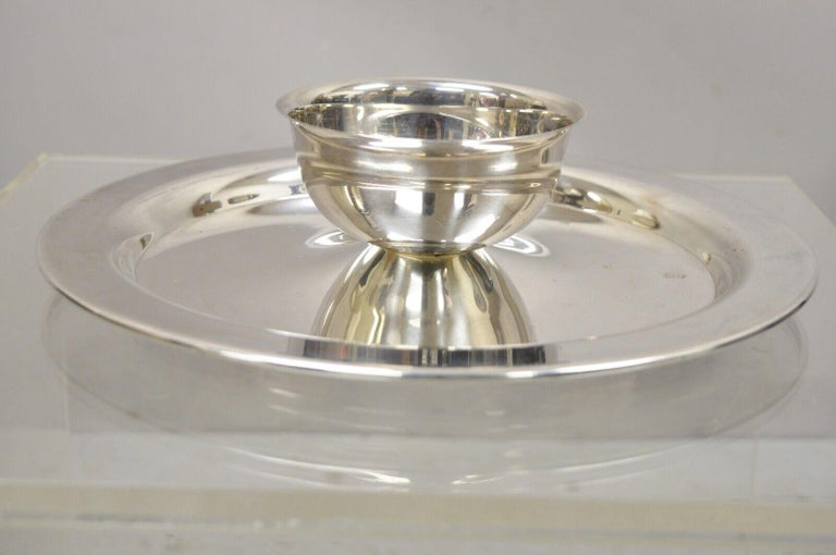 Vintage WMA Rogers Regency Silver Plate Shrimp Cocktail Serving Dish ...