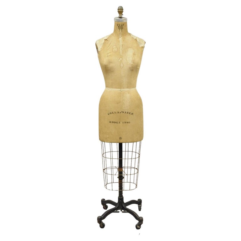 Vintage Wolf Model Form Model 1980 Dress Form Mannequin - Form example ...
