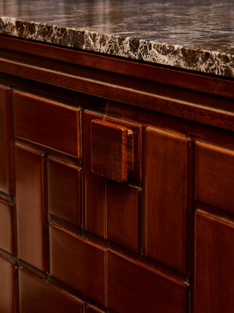 Vintage Wooden Cabinet, 70s at 1stDibs