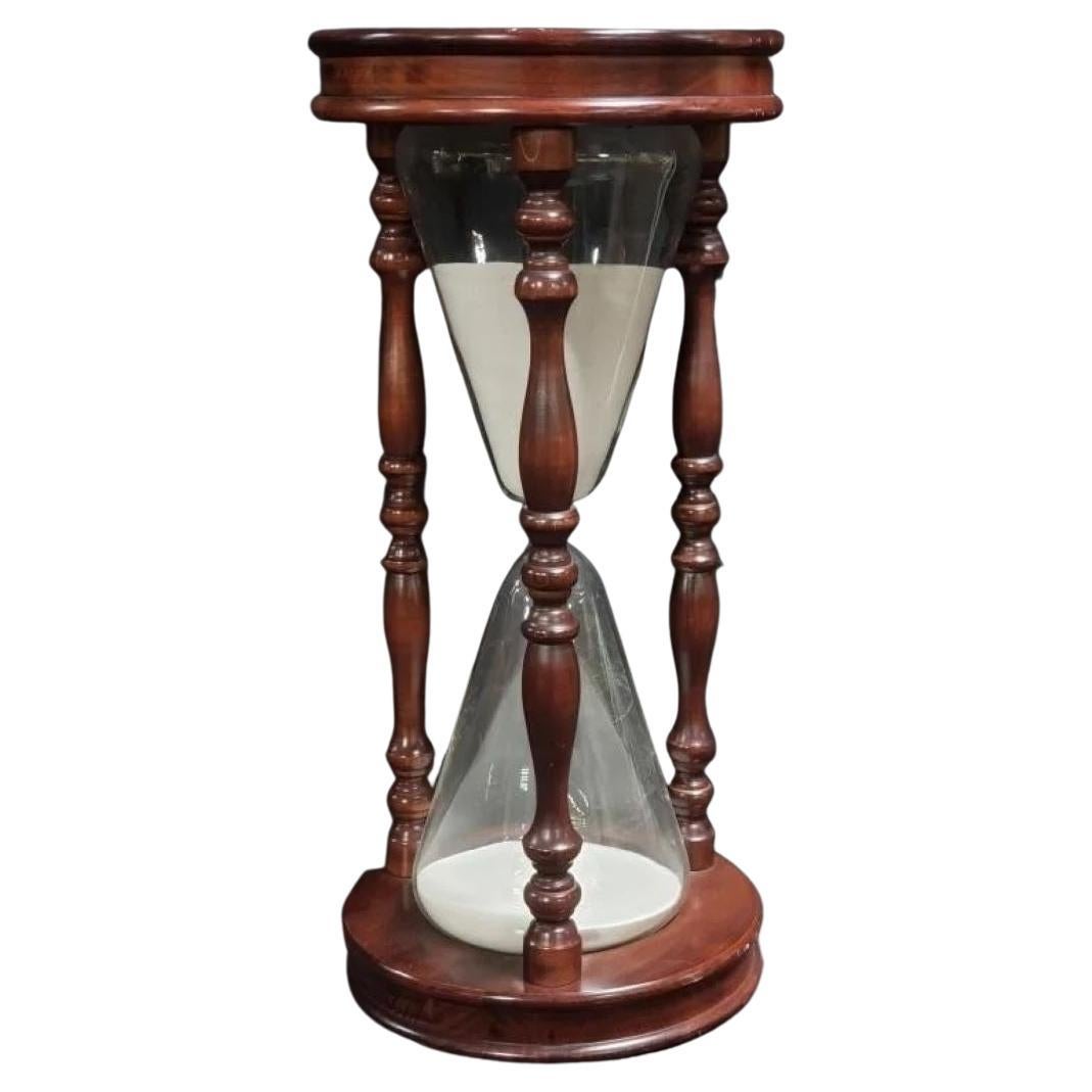 Vintage 1940s Pewter Hour Glass or Sand Timer at 1stDibs | vintage sand ...