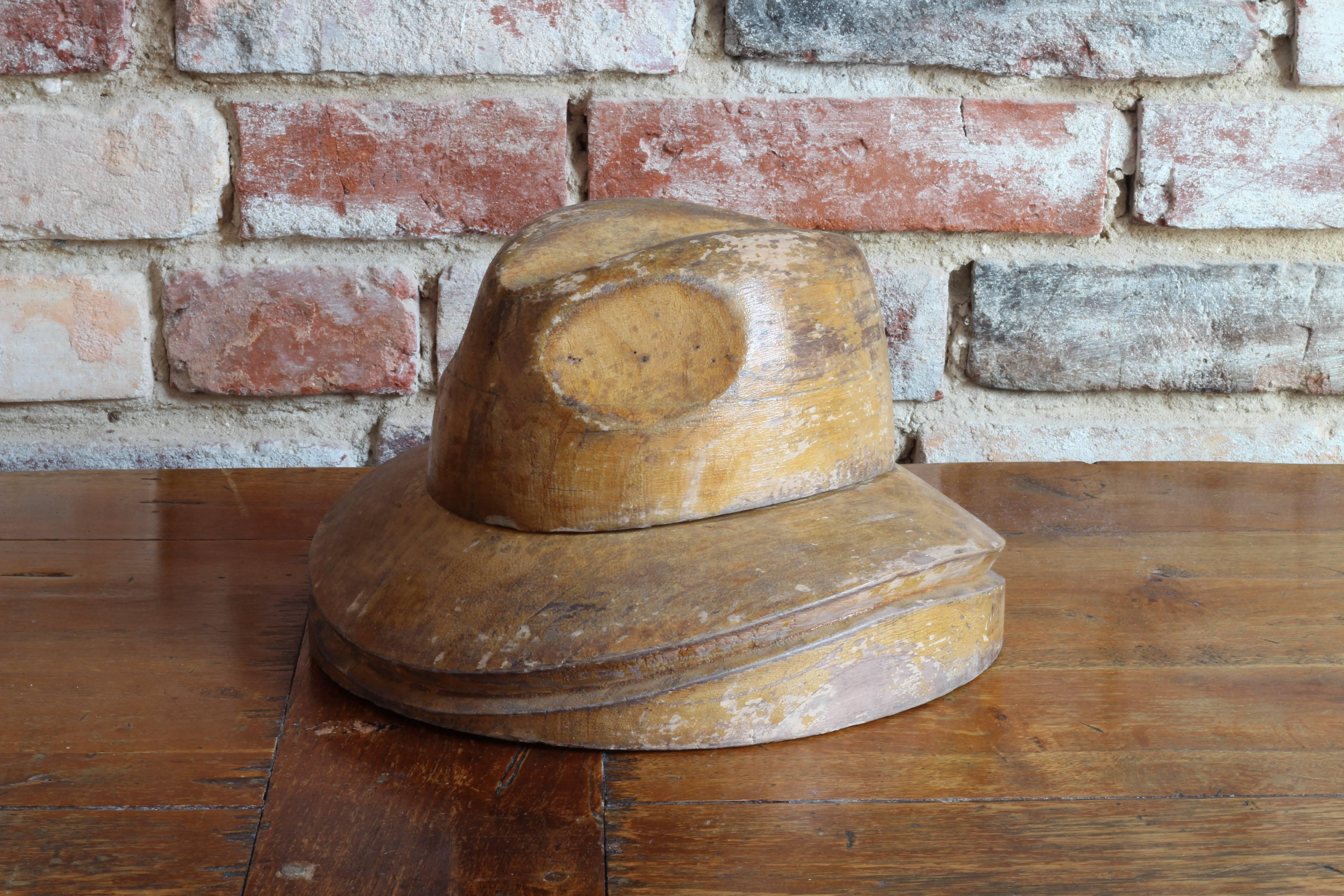 Vintage Wooden Hat Forms, Set of 3 at 1stDibs | vintage hat form, hat ...