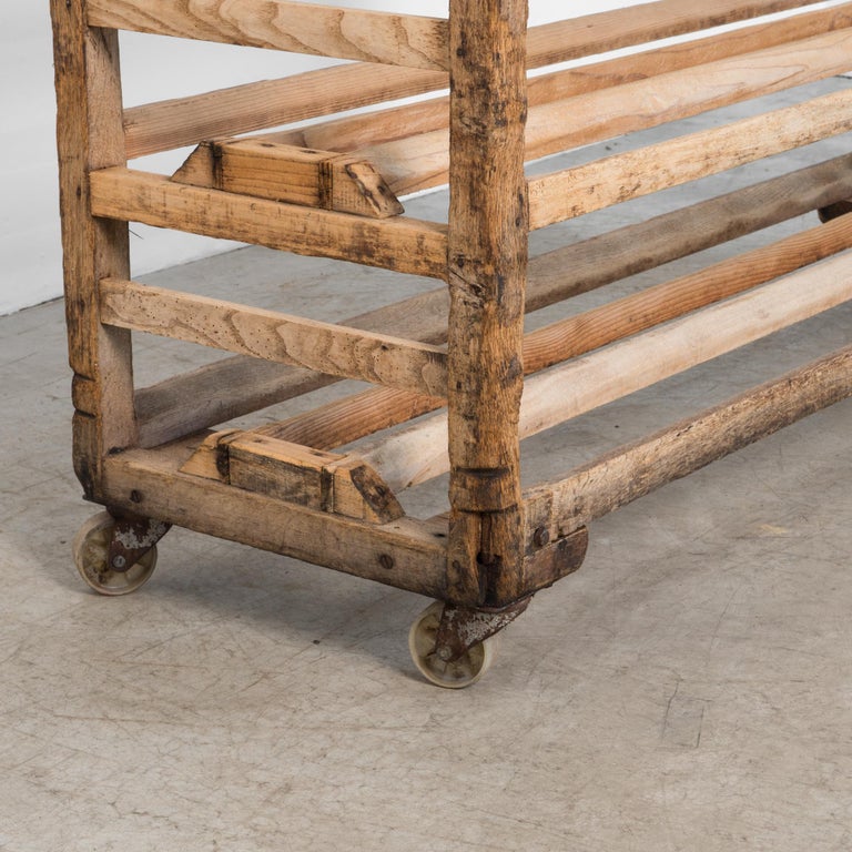 Vintage Wooden Trolley at 1stDibs