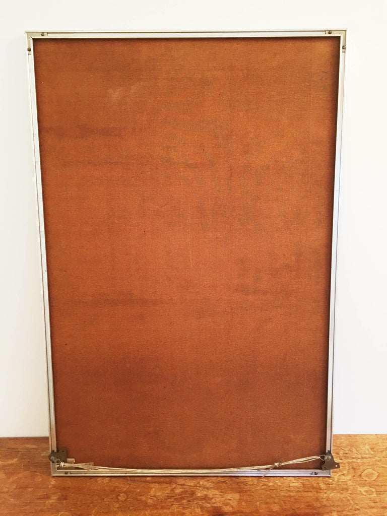 Vintage Woods Painting by Alan Healey 1970s Vintage Retro Boho Safari ...