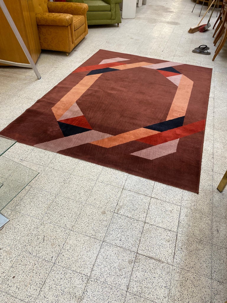 Vintage Wool Rug, circa 1970-1980 For Sale at 1stDibs