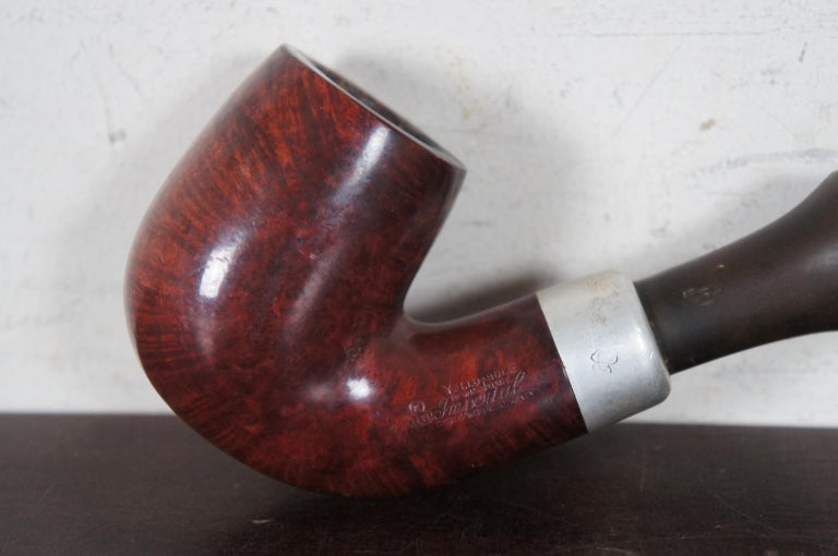 Vintage Yello Bole Imperial Algerian Bruyere Briar Sherlock Smoking Pipe at 1stDibs