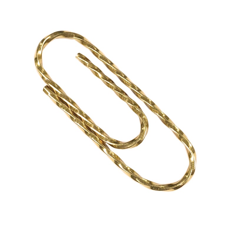 Vintage Yellow Gold Money Clip at 1stDibs | vintage gold money clip