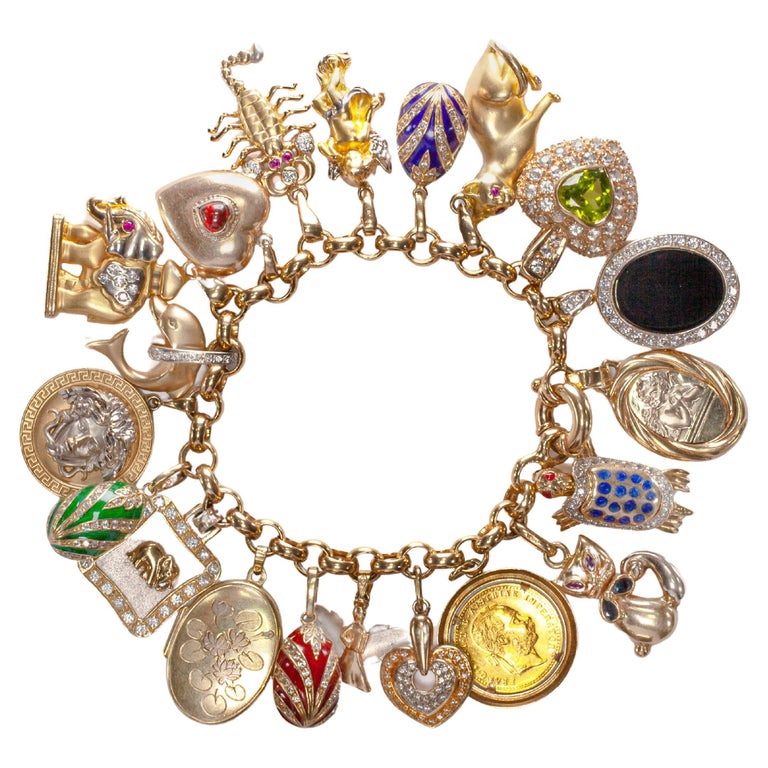 chunky charm bracelets