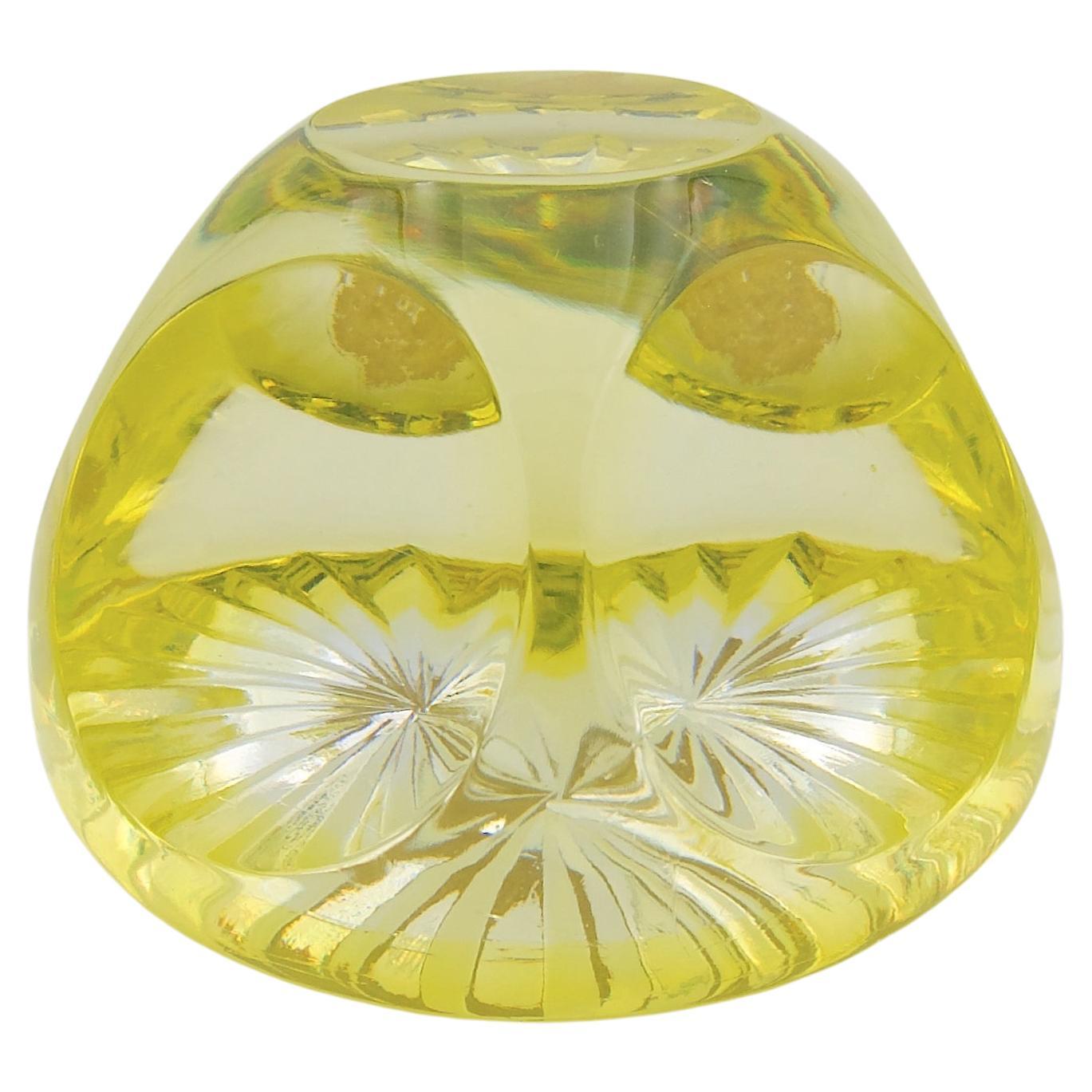 Vintage Amethyst Crystal Paperweight from Webb Corbett of England For ...