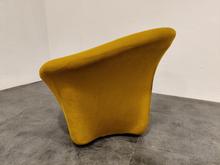 Vintage Yellow Lounge Chair, 1970s at 1stDibs