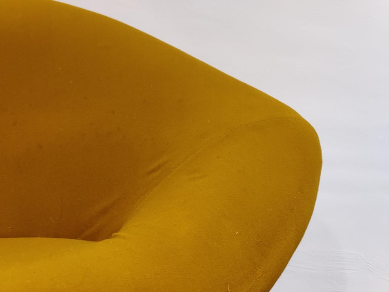 Vintage Yellow Lounge Chair, 1970s at 1stDibs