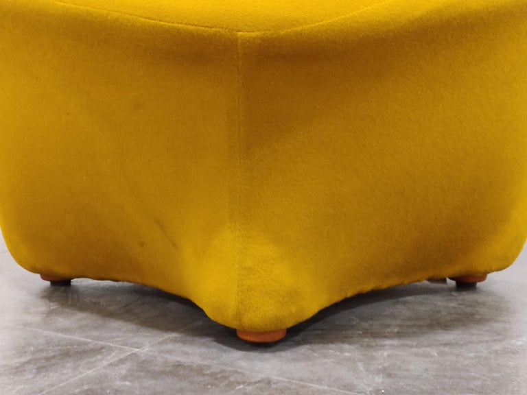 Vintage Yellow Lounge Chair, 1970s at 1stDibs