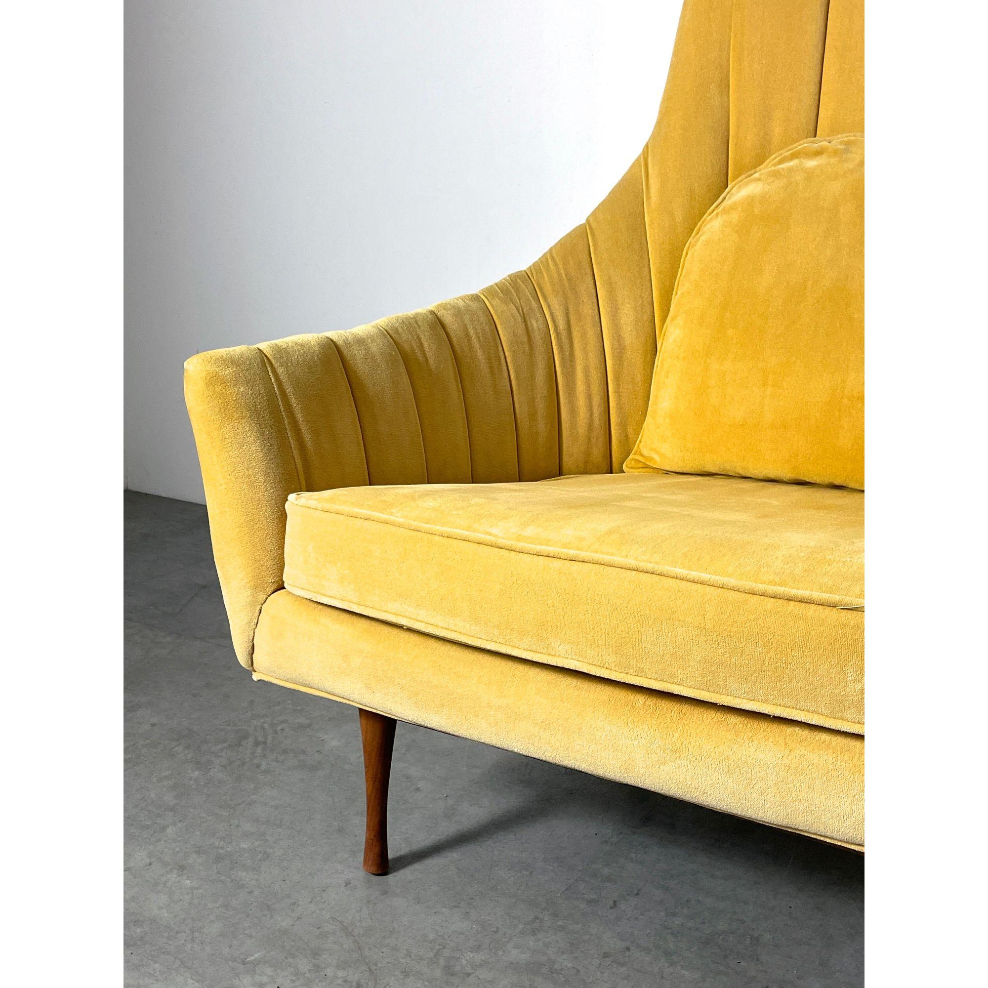 Vintage Yellow Symmetric Group Lounge Chair by Paul McCobb for ...