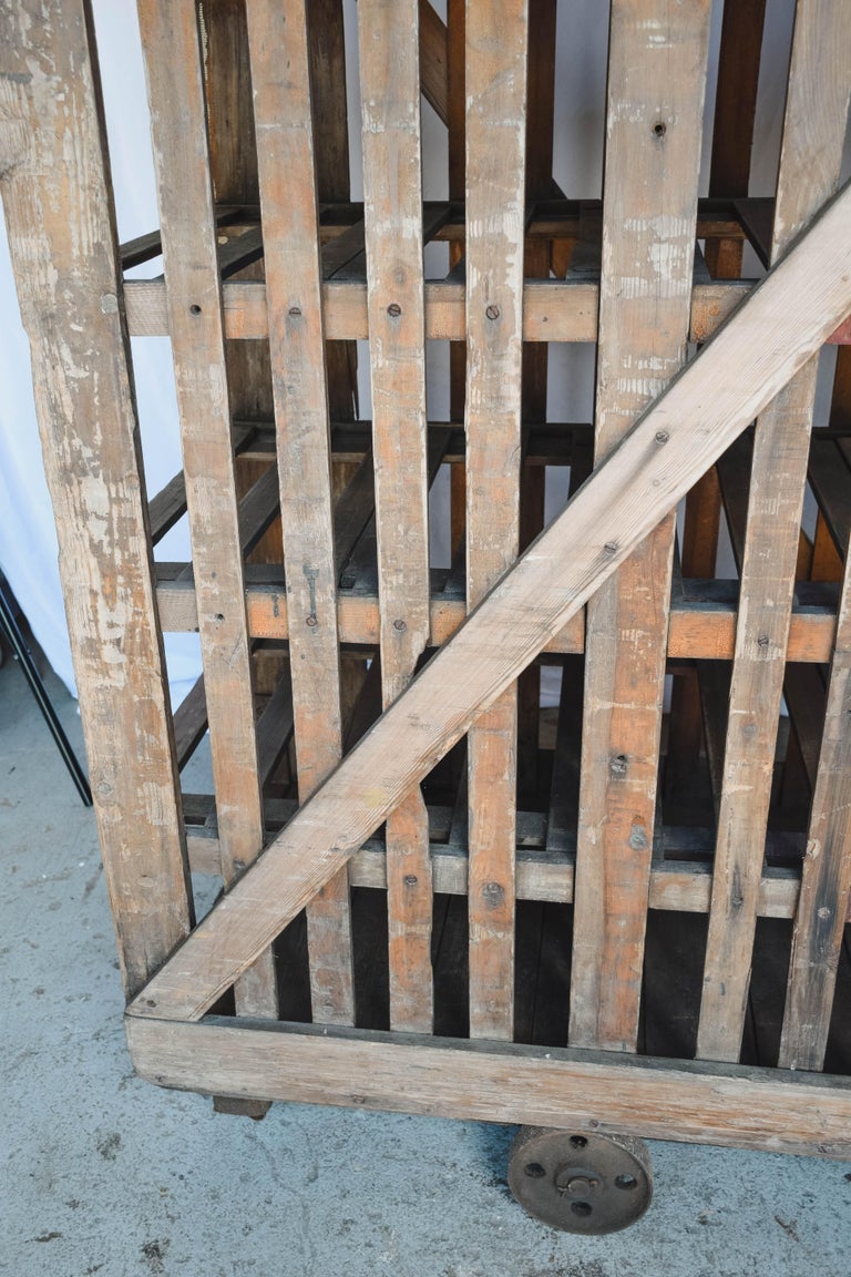 Vintage Yorkshire Paper Mill Cart at 1stDibs