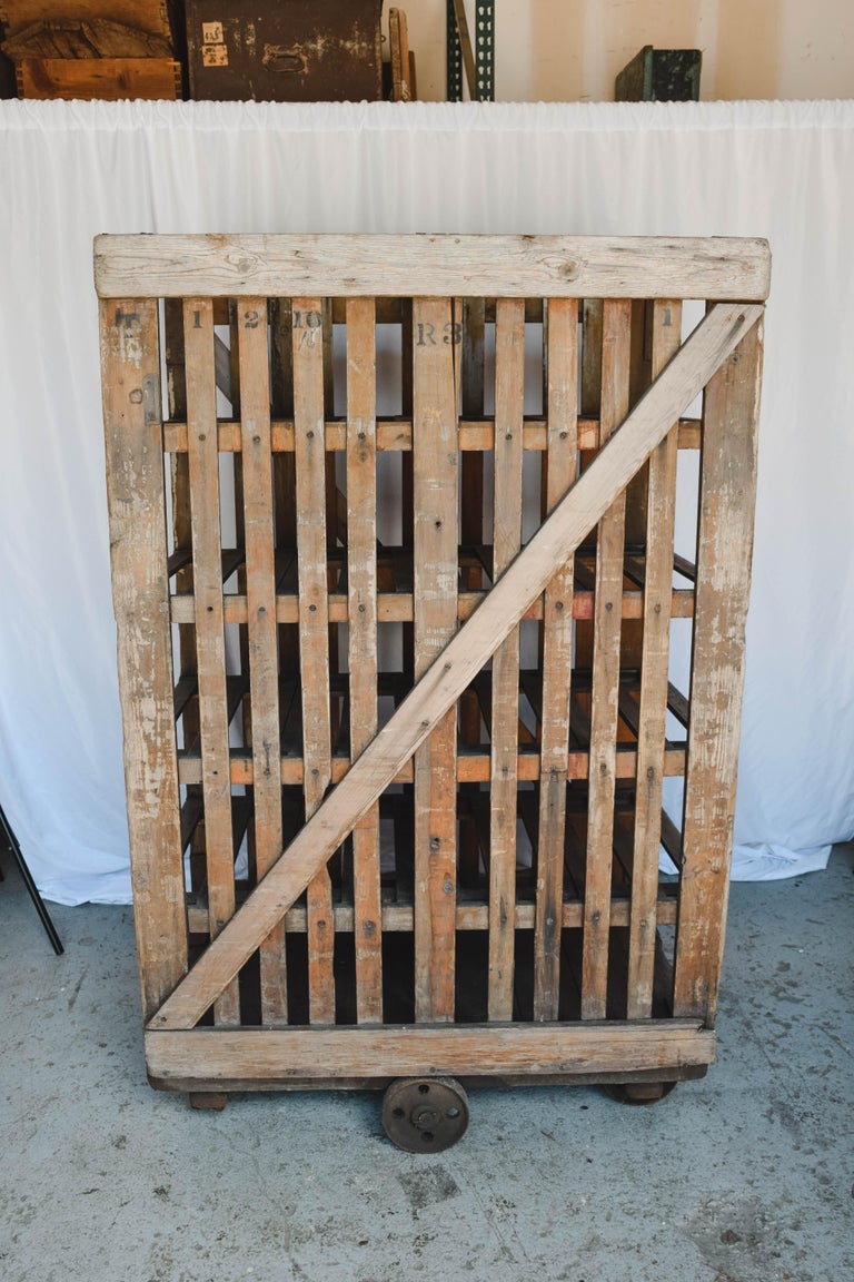 Vintage Yorkshire Paper Mill Cart at 1stDibs
