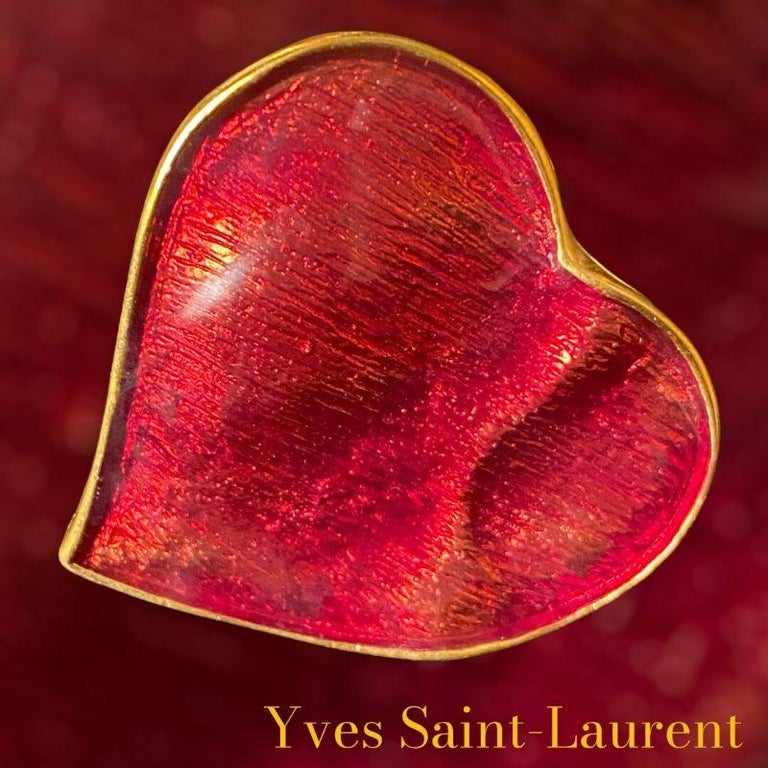 Vintage Yves Saint-Laurent Brooch For Sale at 1stDibs