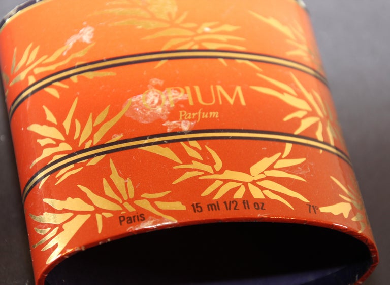 Vintage Yves Saint Laurent Opium Parfum Made in France Collectible ...
