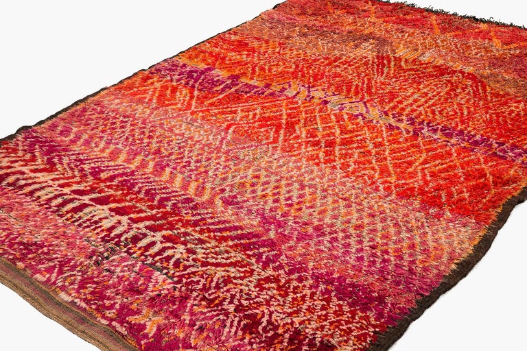 Vintage Zayan Moroccan Rug For Sale at 1stDibs