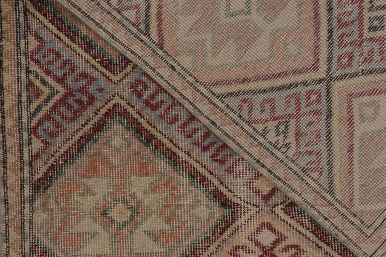 Vintage Zeki Müren Rug in Polychromatic Geometric Pattern For Sale at ...