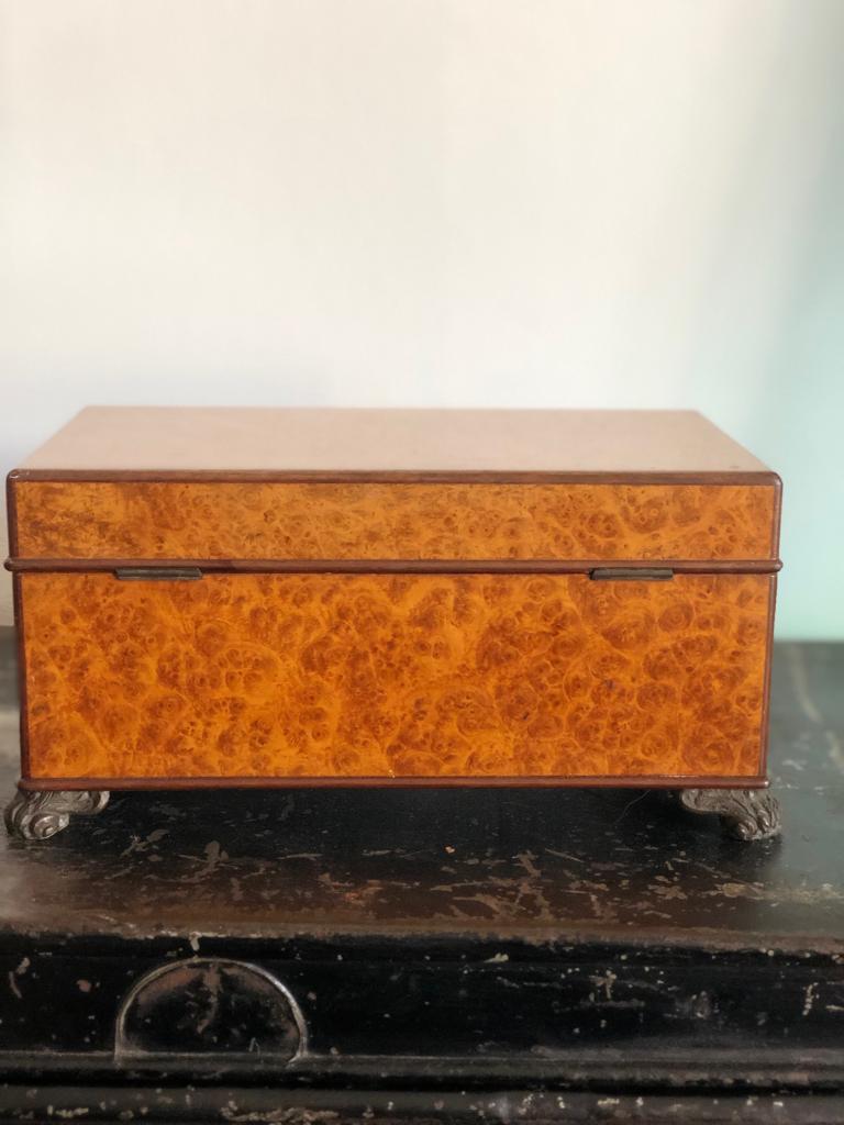 Vintage English Burl Cigar Box by Dunhill, 1930s at 1stDibs | dunhill ...