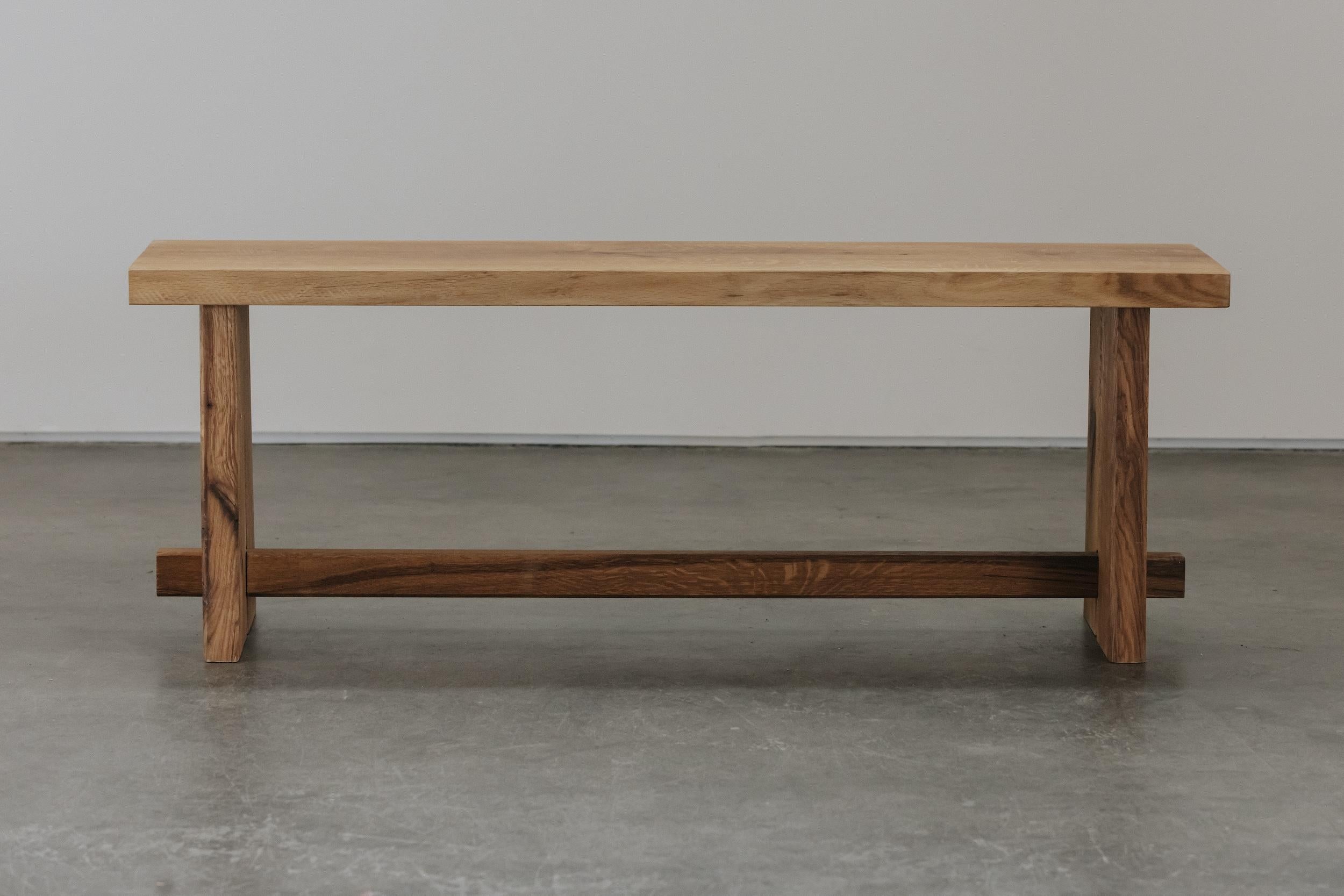 Vinteg Oak Bench From Denmark, Circa 1980 For Sale at 1stDibs