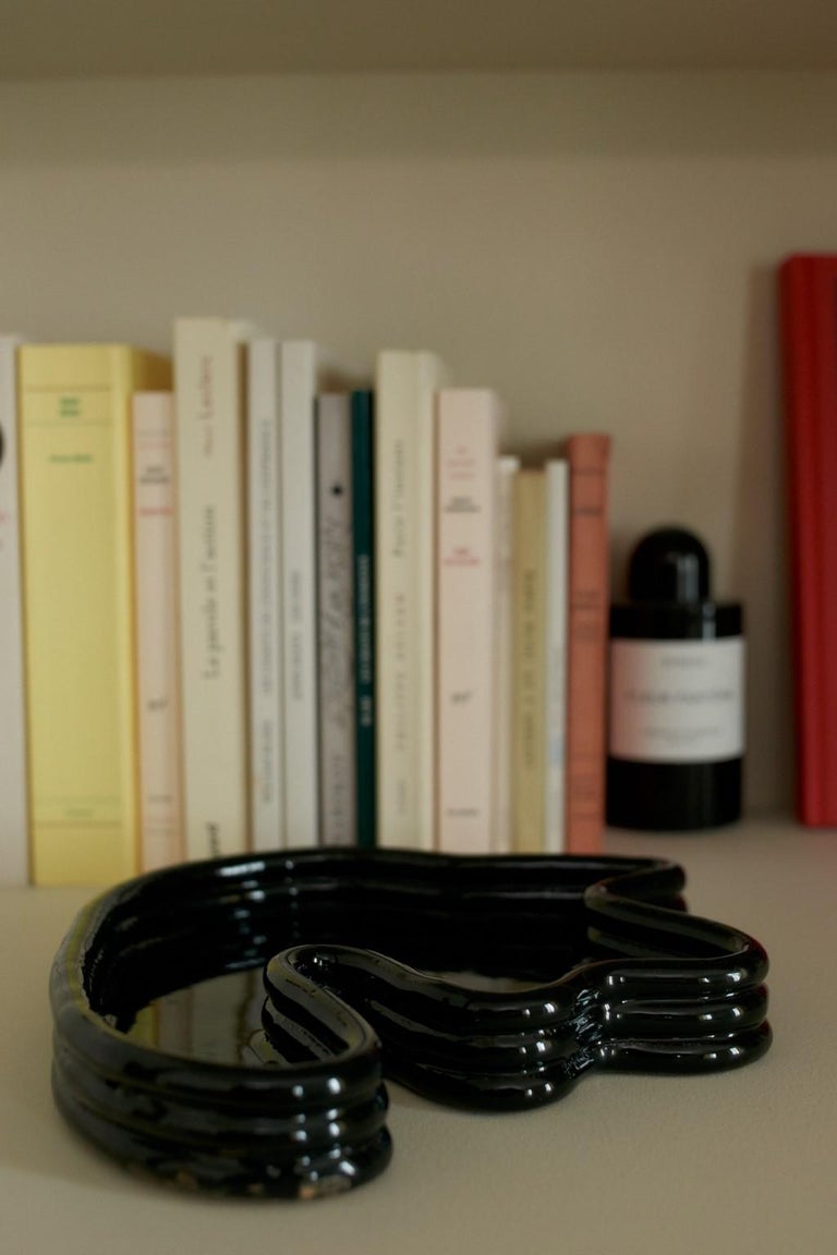 Vinyl black Lali Big Vide Poche by Sophie Parachey For Sale at 1stDibs