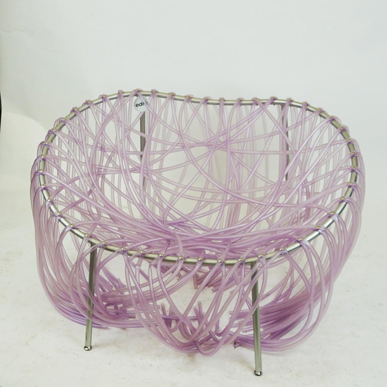 Violet Anemone Chair by Fernando and Humberto Campana for Edra, Italy ...