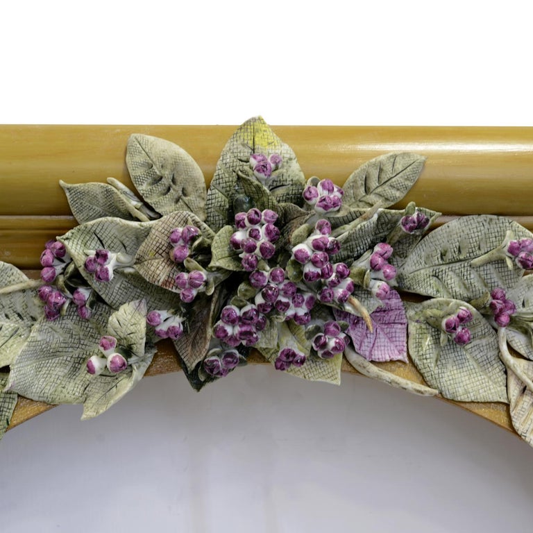 Violet Buds Mirror For Sale at 1stDibs