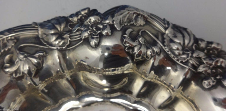Violet by Whiting Sterling Silver Fruit Bowl, circa 1908 For Sale at ...