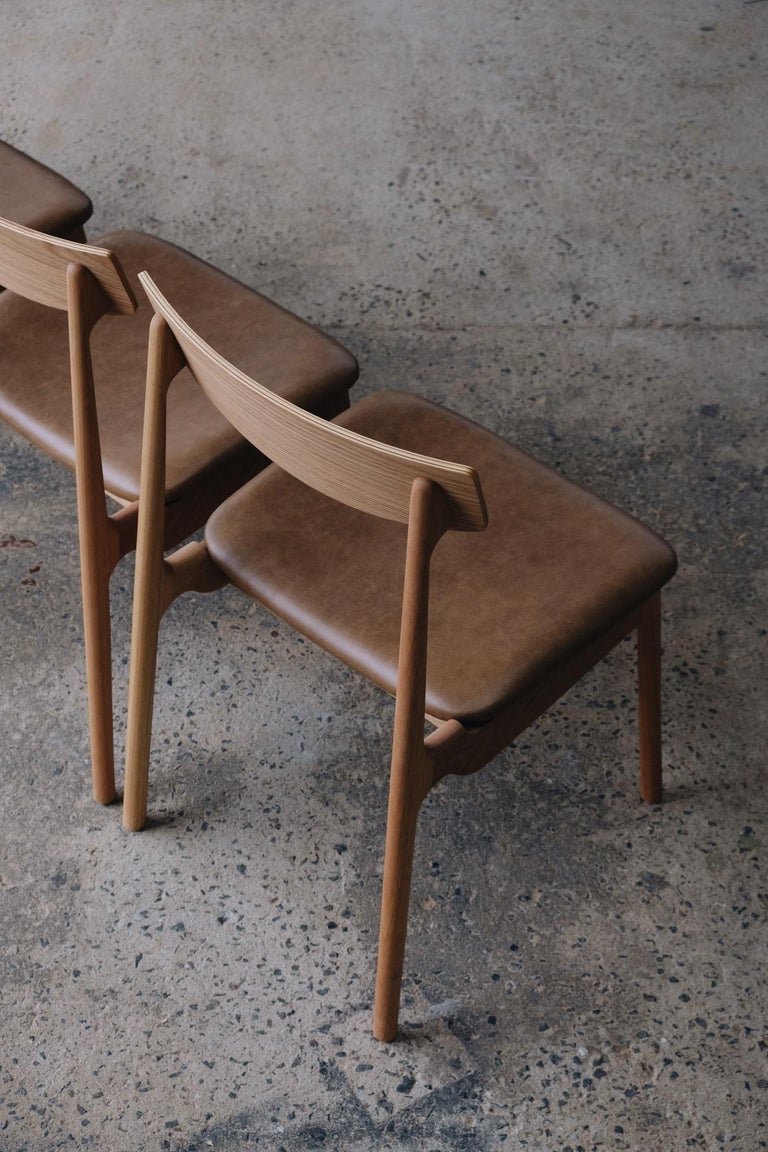 Violet Chair in Brazilian Hardwood For Sale at 1stDibs